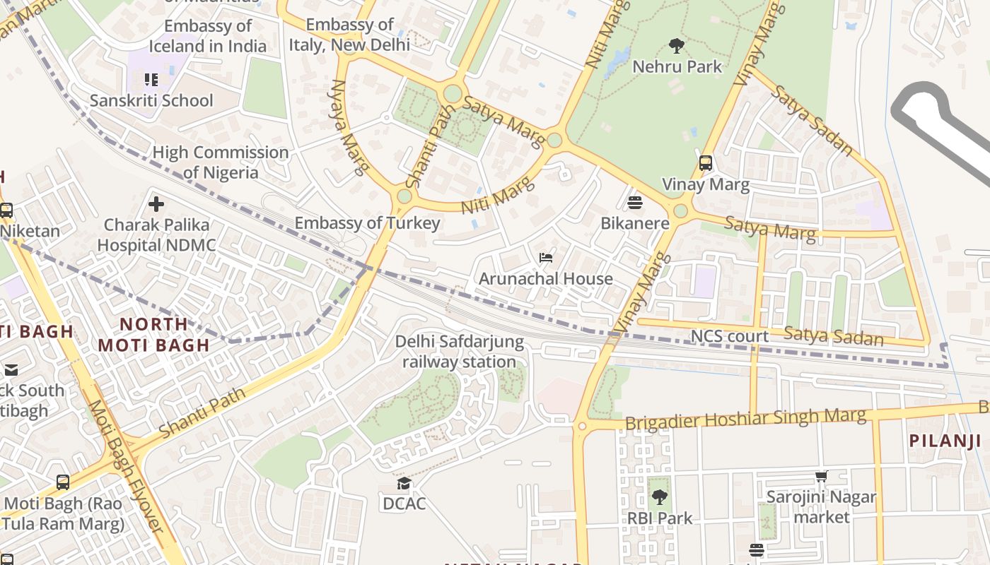 GINGER DELHI, CHANAKYAPURI NEW DELHI | 4⋆ Hotel in New Delhi City Centre